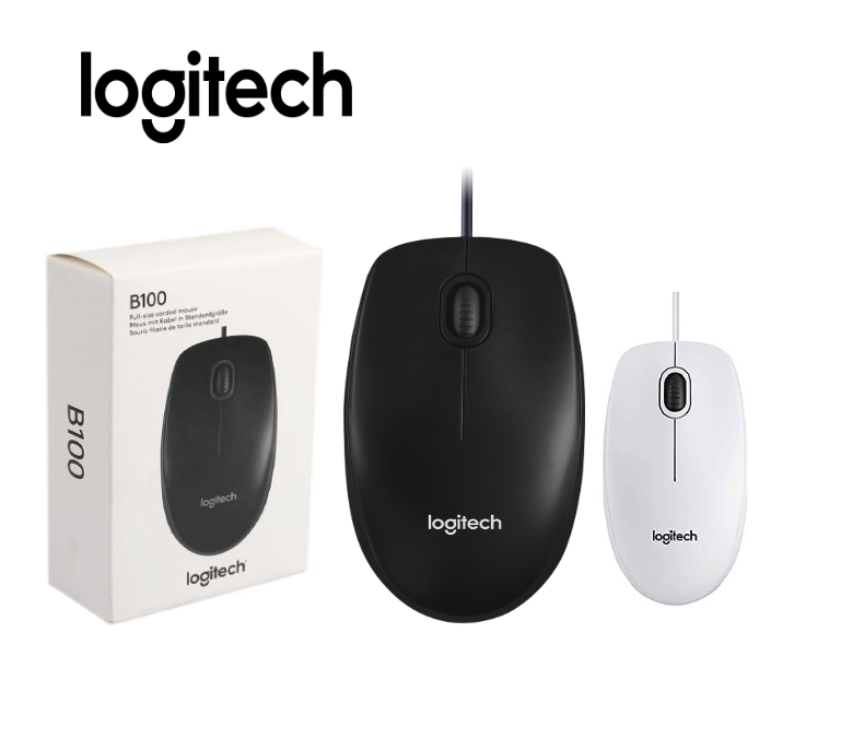 Souris Logitech B100 Filaire/3 boutons